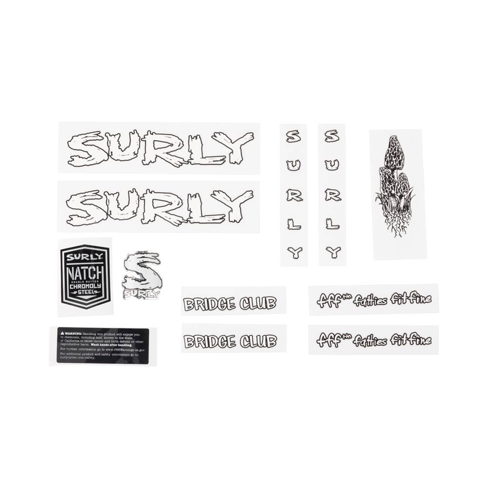 Surly Decal Sets – Velo Workshop